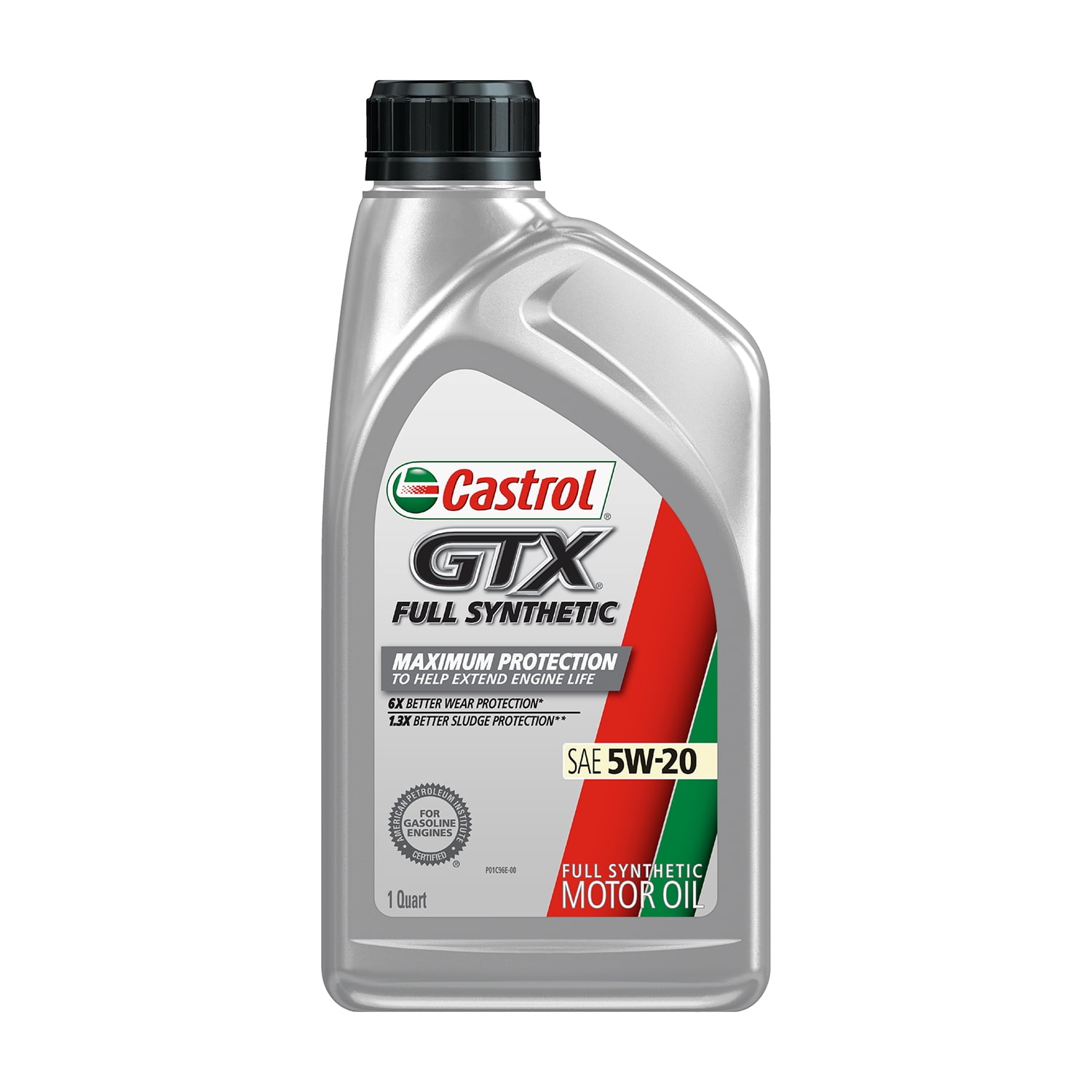 Castrol GTX Full Synthetic 5W-20 Motor Oil, 1 Quart - Walmart.com