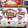 150x200cm Independence Day Tablecloth, Patriotic Holiday Table Cover ...