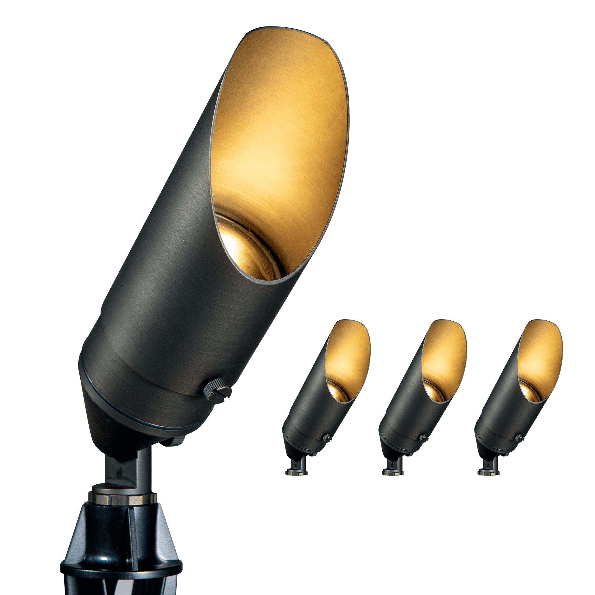 Gardenreet Solid Brass Landscape Spotlight,12V Low Voltage Directional ...