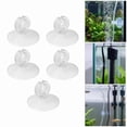 5Pcs Heavy Duty Clear Suction Cups For Securing Air Hoses In Fish Tanks ...