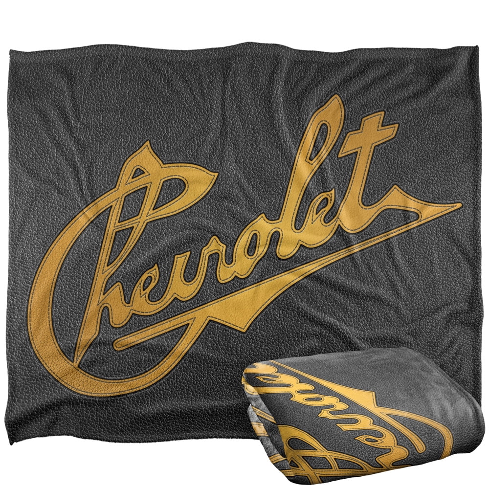 Chevrolet Blanket, 50'x60' Stitched Chevrolet Script Silky Touch Super ...
