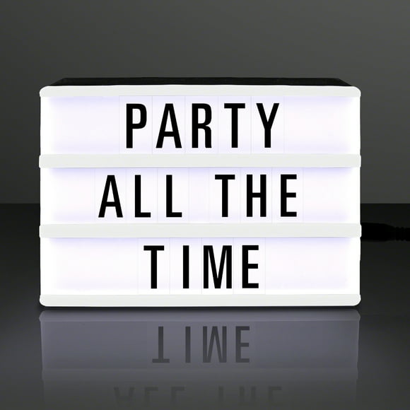 Light Up Marquee Box