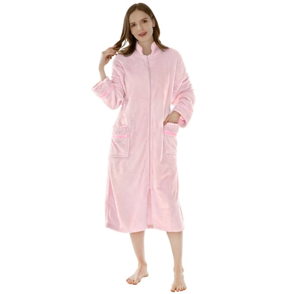 Zipper Robes Women