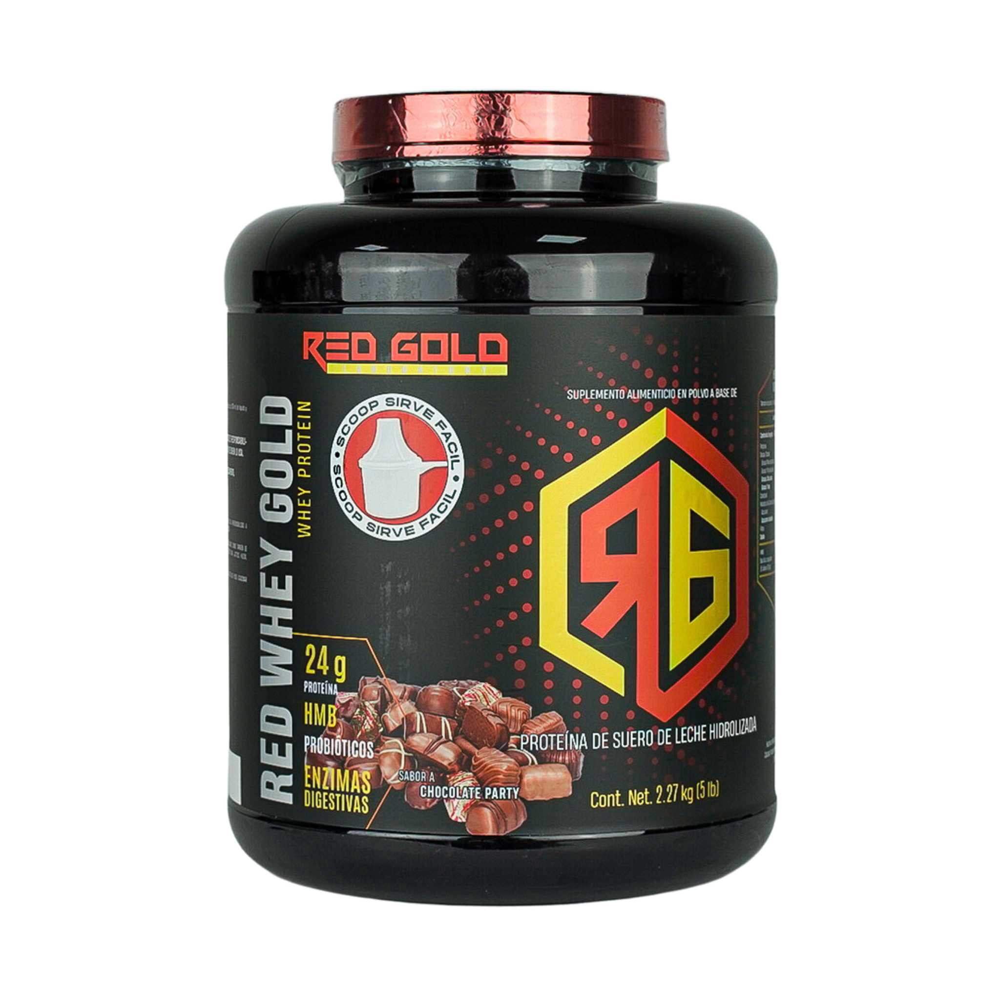 Red Gold, Red Whey, Chocolate, Proteína de suero de leche hidrolizada ...