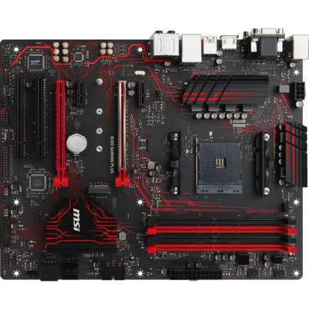MSI B350 GAMING PLUS Desktop Motherboard - AMD Chipset - Socket AM4 ...