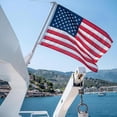 American Boat Flag 12x18 Inches, Embroidered Small American Flag for ...