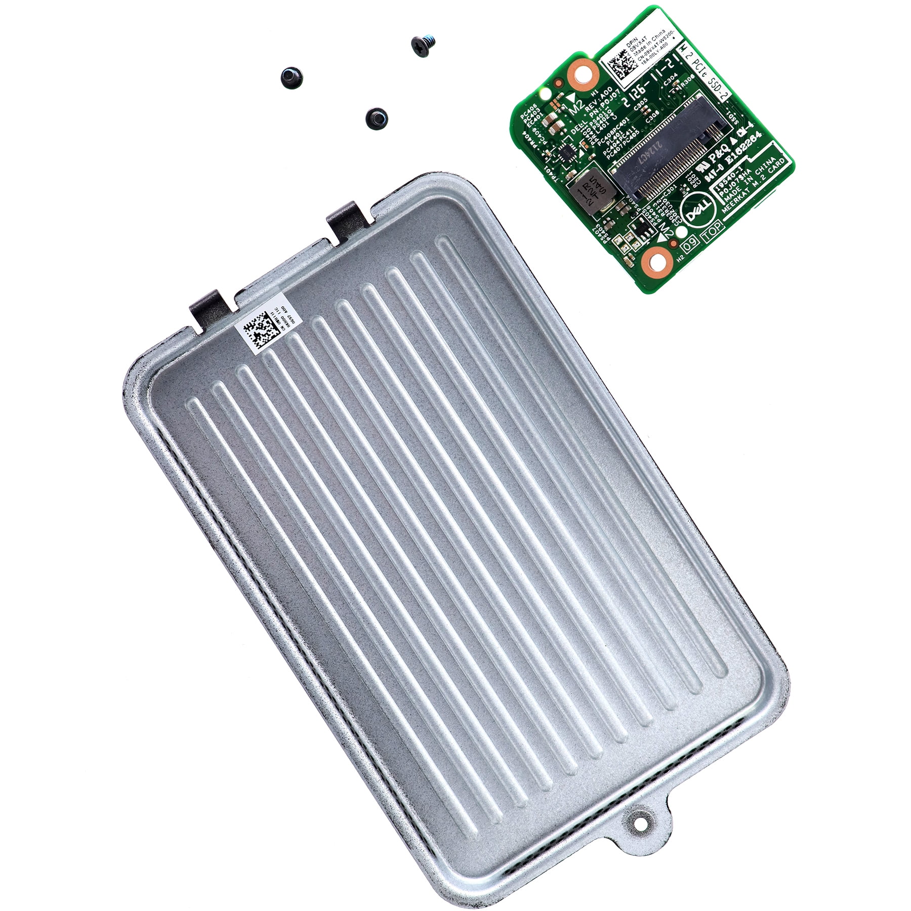 Deal4GO M.2 HDD Bracket Cover WH11F 0WH11F w/ PCIe NVMe SSD Daughter ...