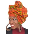Kente African Print Multicolor Head wrap - Walmart.com