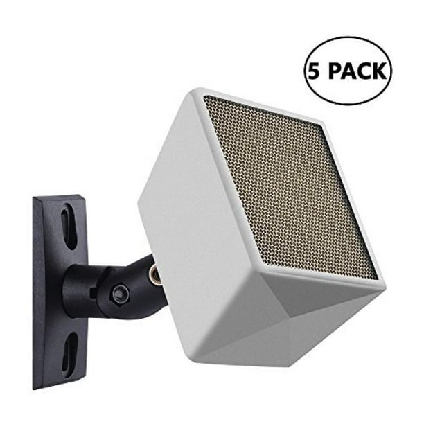 Speaker Mounts Universal Satellite Speaker Wall Brackets 5 Pack