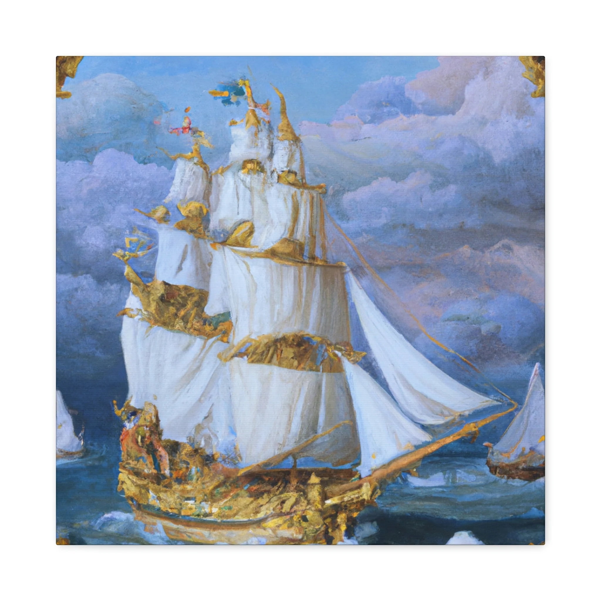 The Table of Lavish Delights - Canvas - Walmart.com