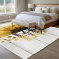 5x8 Area Rugs for Living Room, Yellow Sunflowers Non Slip Area Rugs for ...
