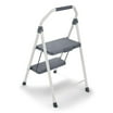 Kingrack Portable 2 Step Ladder, Foldable, Non-Slip, Indoor Use ...