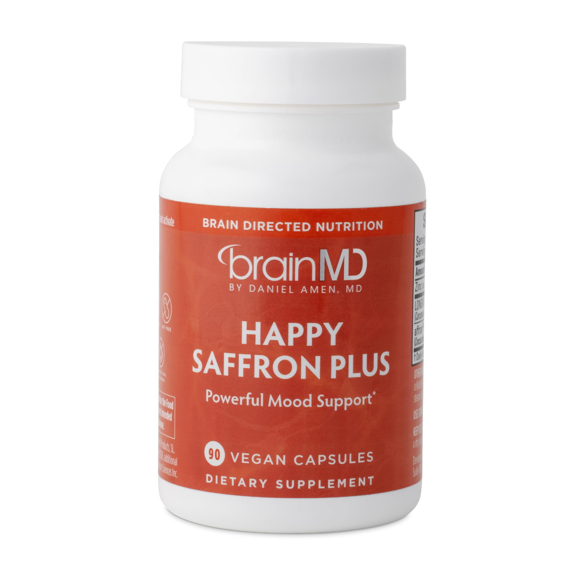 Suplemento BRAINMD Happy Saffron Plus 90 cápsulas veganas | Bodega ...