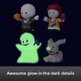Fisher Price Nightmare Before Christmas Little People Glow in The Dark ...