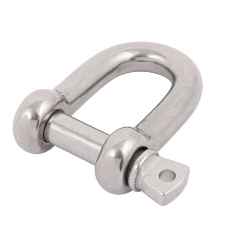 M14 Thread 304 Stainless Steel D Shape Shackle U Lock Wire Rope ...