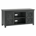 Evelyn&Zoe Colton Rectangular TV Stand for TV's up to 55", Charcoal ...