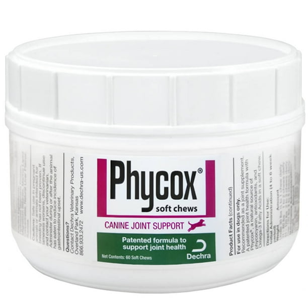 Phycox Canine Joint Support, 60 Soft Chews - Walmart.com