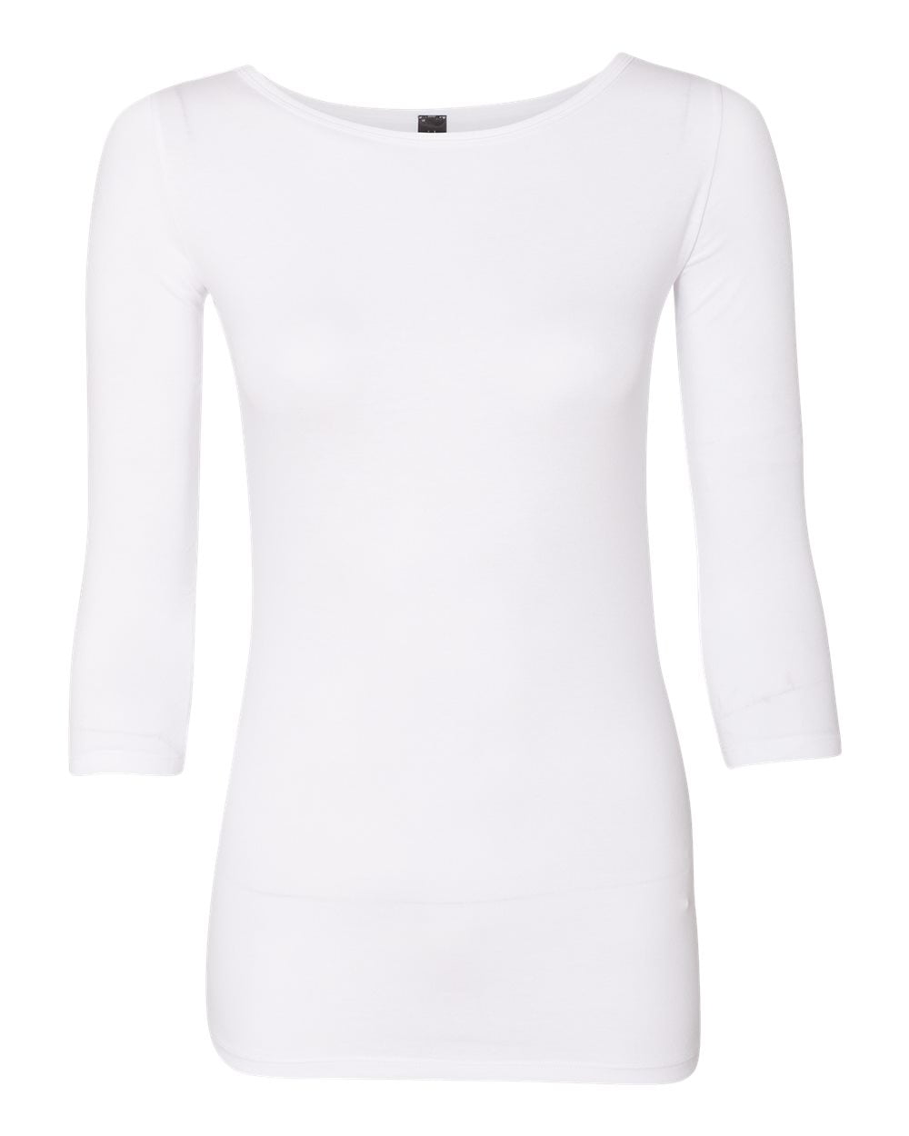 Anvil Women’s Stretch Three-Quarter Sleeve T-Shirt - Walmart.com