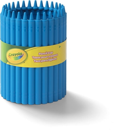 Crayola Pencil Cup, Cerulean - Walmart.com