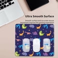Colorful Dinosaurs Cute Dinosaur Dino Mouse Pad Non-Slip Rubber Gaming ...