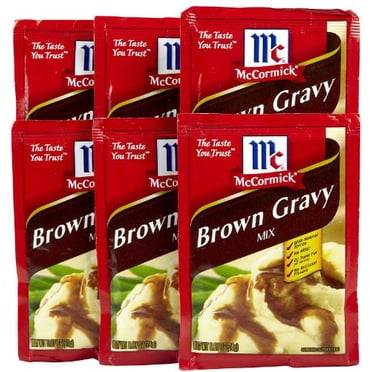 Great Value Brown Gravy Mix, 0.87 oz - Walmart.com