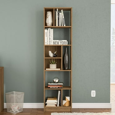 MOBI Librero de Madera Modelo Naples Color Café | Walmart en línea