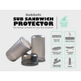 SubSafe Sub Reusable Sandwich Container As Seen On Shark Tank - Grey ...