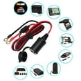 Car Female Cigarette Lighter to O Ring Terminal - 12V-24V Eyelet ...