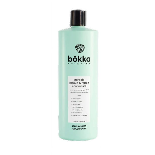 Bokka Botanika Miracle Rescue & Repair Conditioner (32oz/946ml ...