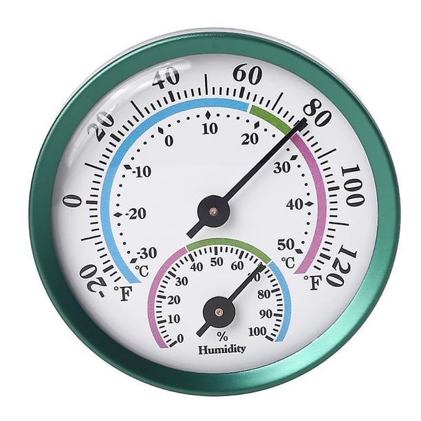 Round 2" In Diameter Thermometer 1 Pack Wireless Weather Hygrometer Car ...