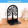 Bookends for Shelves Decorative, 5 Pairs (10 Pack) of Tree Bookends ...