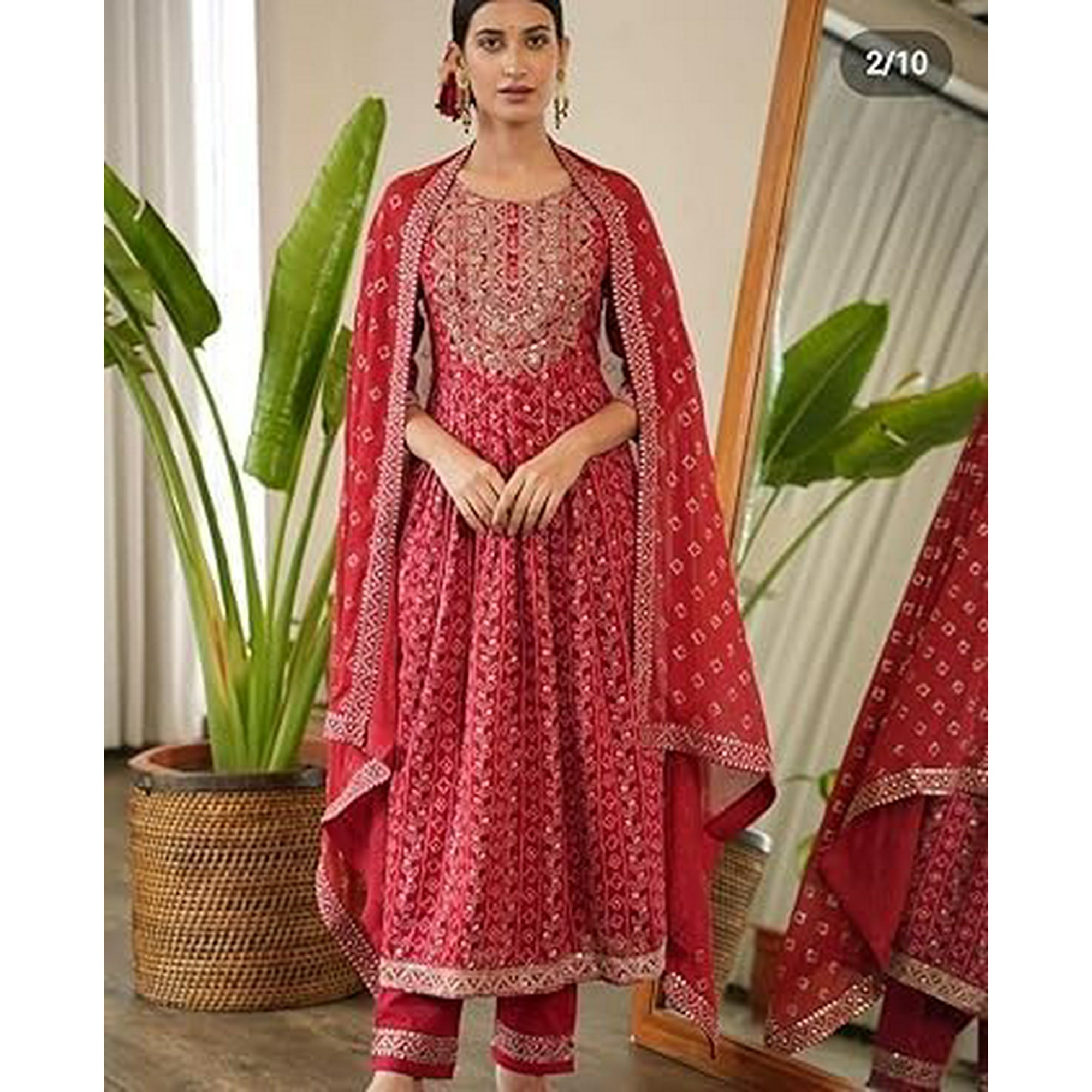 Click here for Aizza Trends Womens Cotton Hand Embrodiery Work An... prices