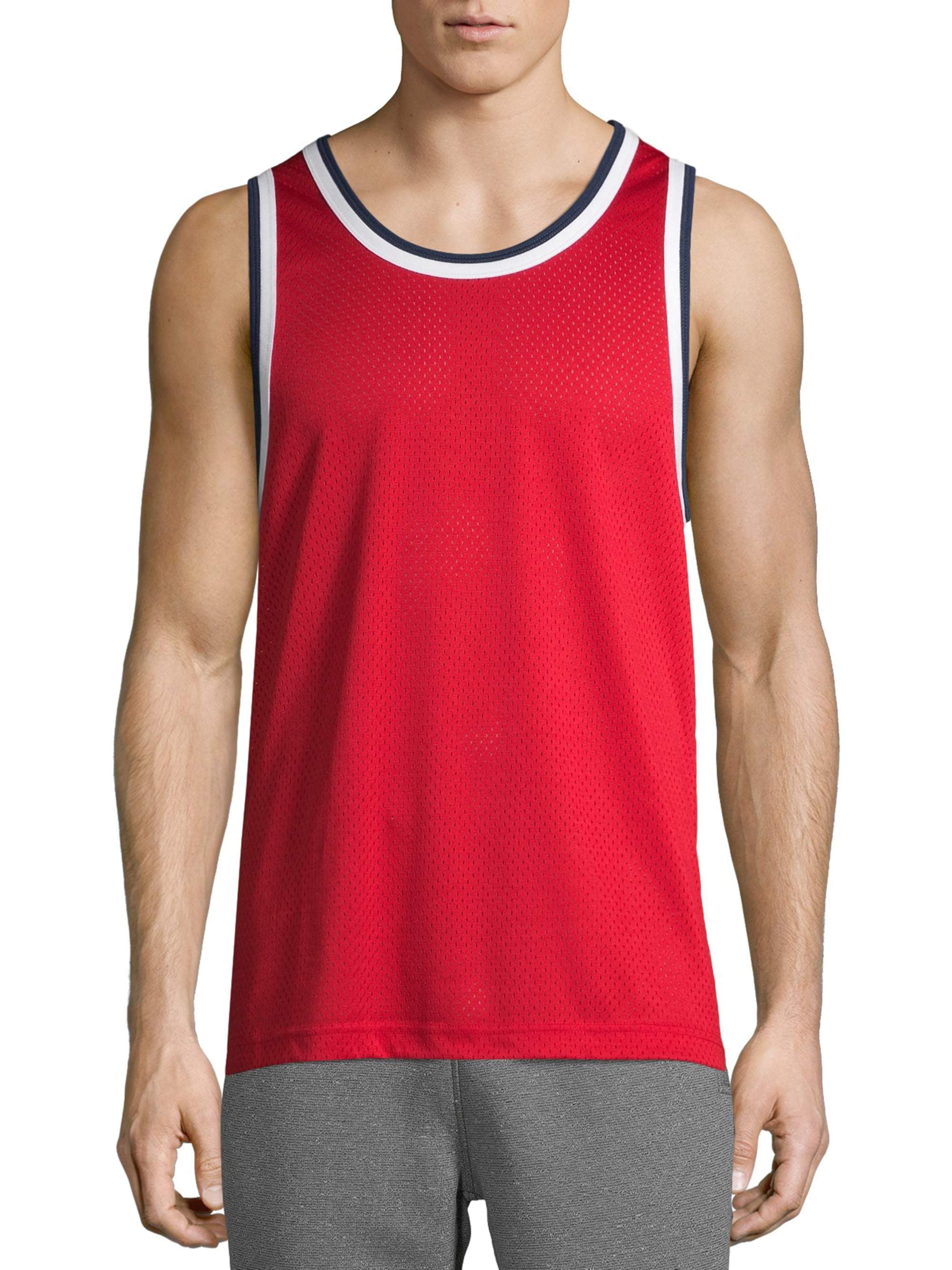 No Boundaries Men's and Big Men's Mesh Tank Top, Available Up to Size ...