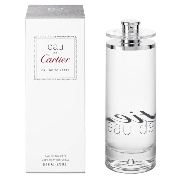 Loción Eau Cartier de Cartier EDT 200 ml azul cielo Cartier Eau Cartier ...
