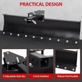 42" 3-Position ATV/UTV Blade - Adjustable 5 Angles, Easy One-Pin ...