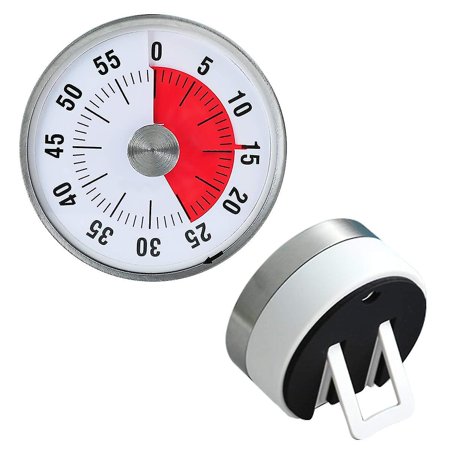 Magnetic Kitchen Timer For Kids Cooking 60 Minute Mechanical Visual ...