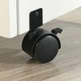 Sauder Rolling Sewing Cart with Storage, White Finish - Walmart.com