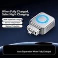 Auto Power-Off Fast Charging Adapter, Fully Charged Separator, Smart ...
