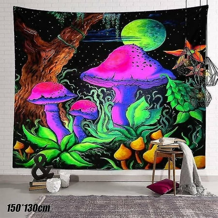 Finials 150*130cm hippie trippy psychedelic tapestry wall hanging ...