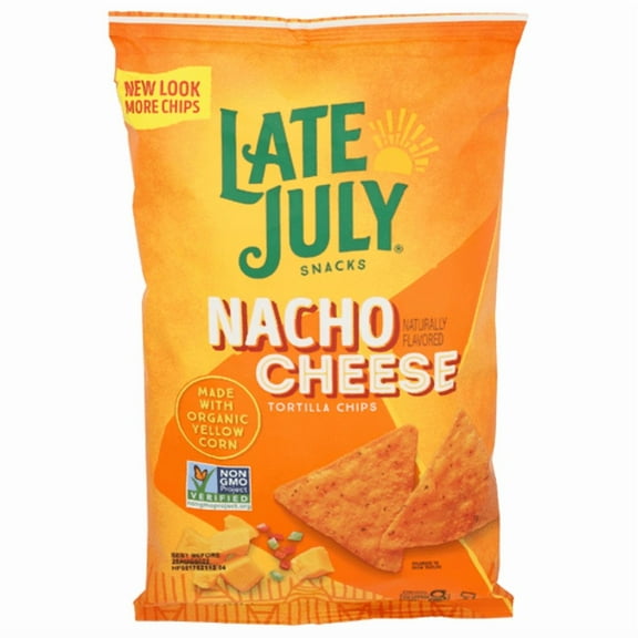 Late July Snacks, Gluten-Free Crunchy Grain Organic Nacho Cheese ...