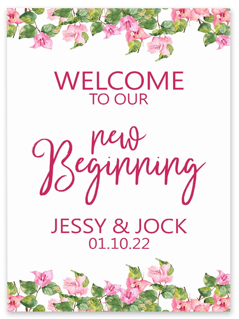 Darling Souvenir MADE WITH LOVE Personalized Welcome Sign/ Banner ...