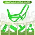 Uxcell 1-Pack Adjustable Cattle Cow Calf Halter, 19.68"-23.62" Nylon ...