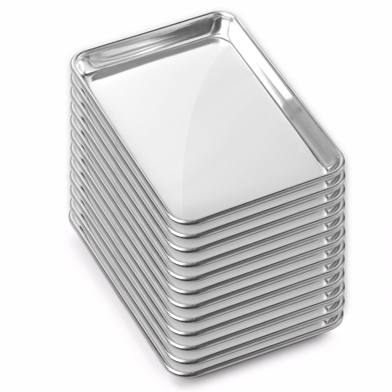 GRIDMANN 9 X 13 Commercial Grade Aluminum Cookie Sheet Baking Tray GRIDMANN 9 X 13 Commercial Grade Aluminum Cookie Sheet Baking Tray