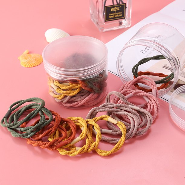 Girls Ouchless Hair Elastics Perfect for Girls with Fine Hair, Curly ...
