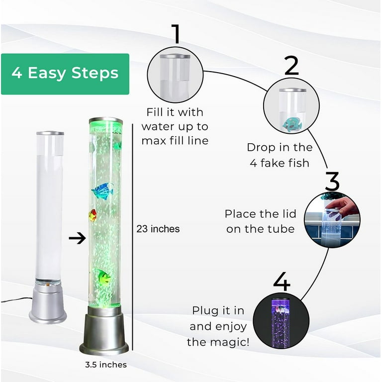 Water Bubble Fish Lamp