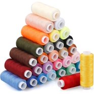 Serger All-Purpose Polyester Sewing Thread - 1500M Spools in Variegated ...