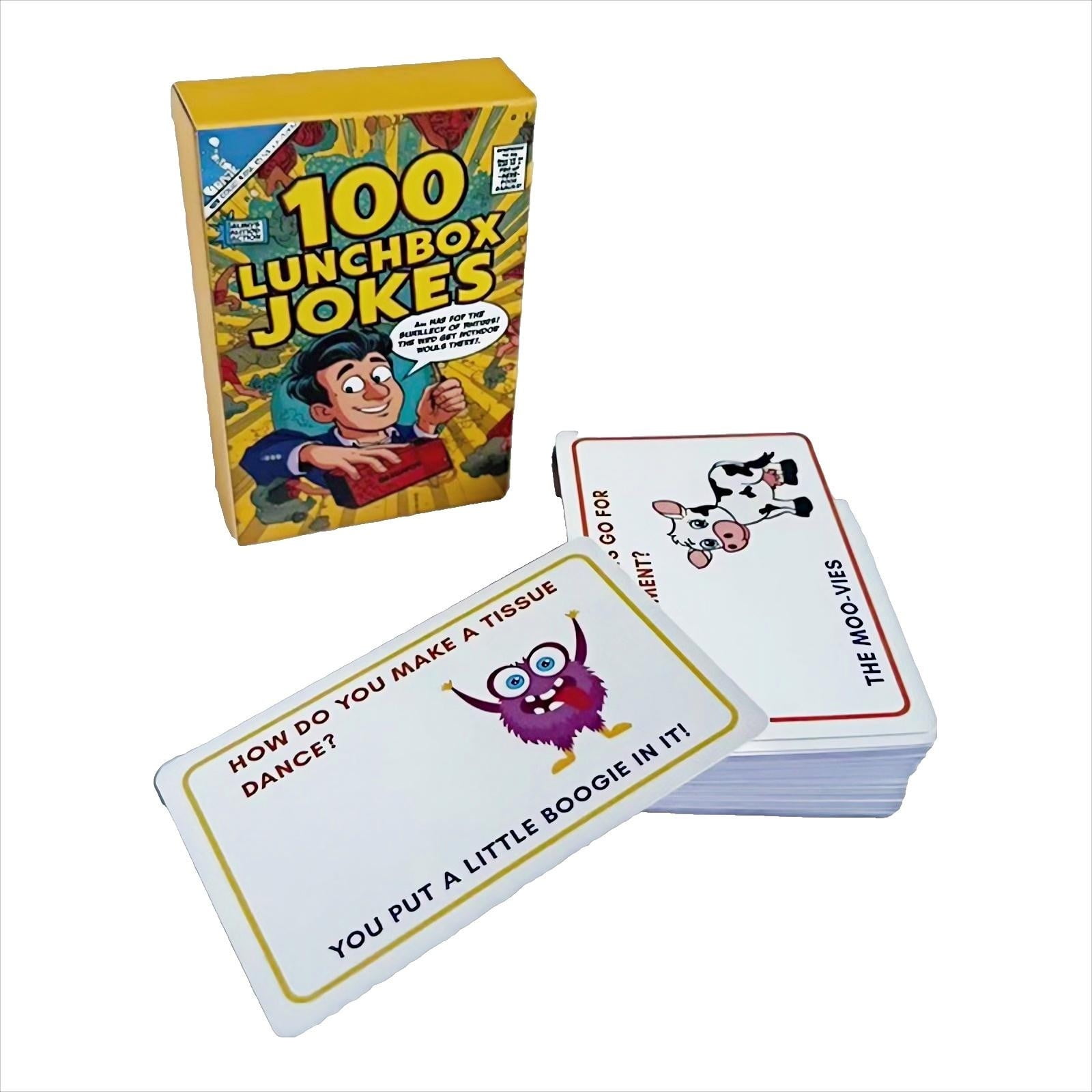 100 Lunchbox Jokes And Riddle Cards For After Lunch Entertainment ...
