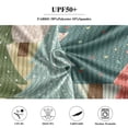 Christmas Trees Whimsical Multicolor Women's Rash Guard Shirts UPF 50 ...
