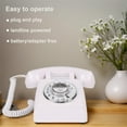 Landlines Phones for Home Retro Rotary Working House Phone with Ringers ...