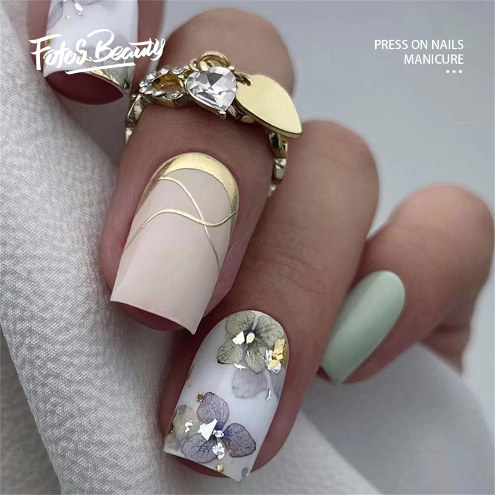 Click here for Fofosbeauty 24pcs Press On False Nails acrylic Nai... prices